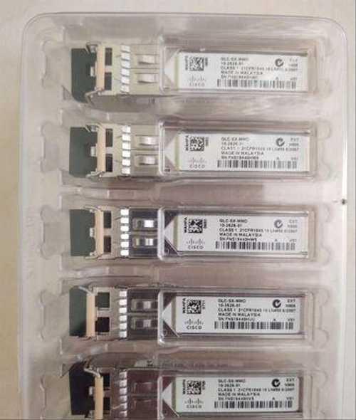 Cisco SFP модуль GLC-SX-MMD, новый, не в упаковке