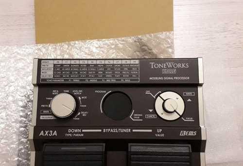 Гитарный процессор Korg Toneworks AX3A (Япония)