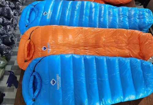 1500g trek tech пуховой зимний спальный мешок