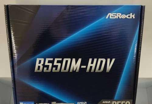 Новая ASRock B550M-HDV