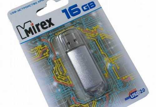 USB флешка Флешка 16 гб Mirex Unit Silver