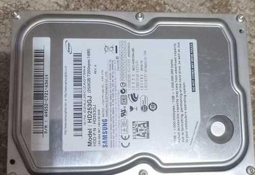Жесткий диск Samsung 250Gb