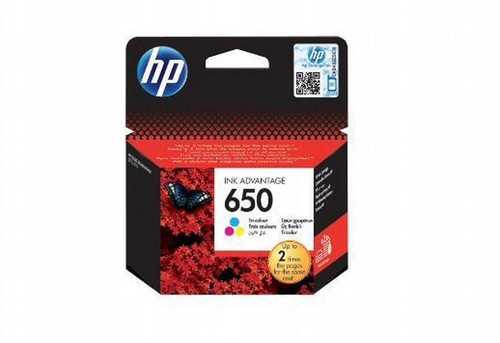 Картридж струйный цветной HP 650 color (CZ102AE)