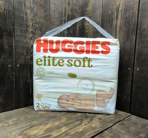 Подгузники huggies elite soft 2