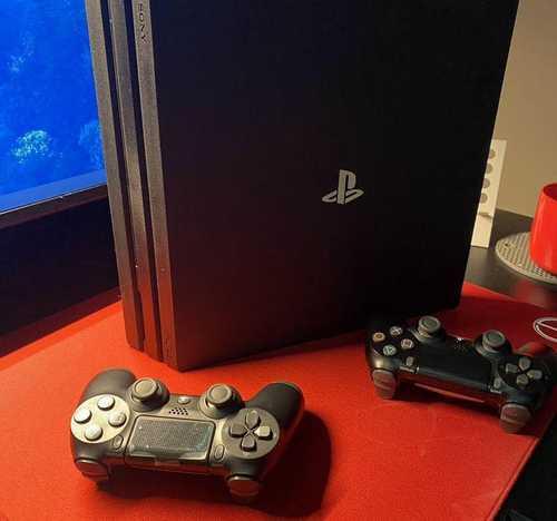 Sony playstation 4 pro 1tb 2 геймпада