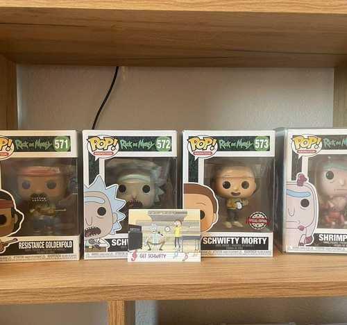 Funko pop Rick and Morty