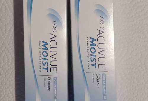 Линзы контактные однодневные Acuvue астигматизм