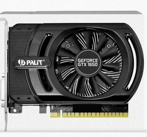 Видеокарта Palit GeForce GTX 1650 stormx 4G