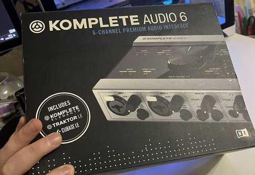 Звуковая карта komplete 6, native instruments