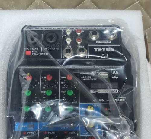 Микшерный пульт Teyun A4