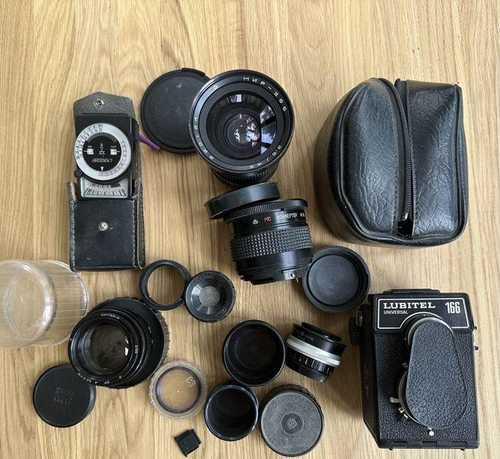 Ломо любитель 166 фотоапарат и Советские объективы
