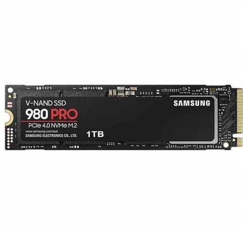 SSD Samsung 980 PRO 1тб, M.2 2280, PCIe 4.0 x4