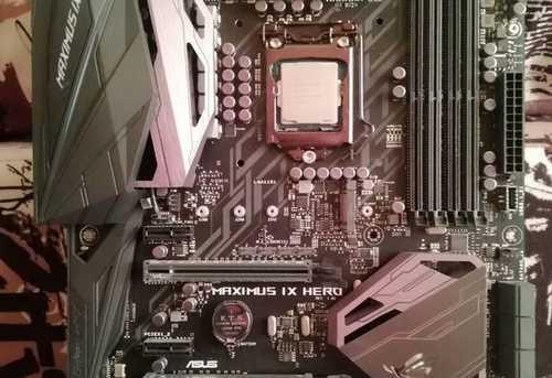 Asus Rog Maximus IX Hero и i7-7700k