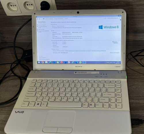 Ноутбук Sony vaio