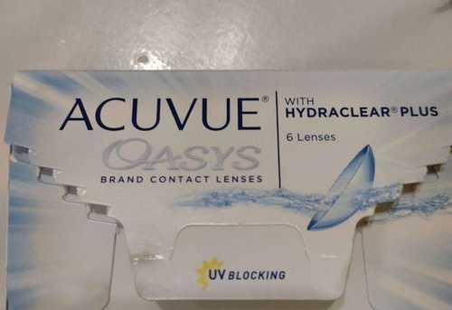 Линзы контактные acuvue oasys -2.25