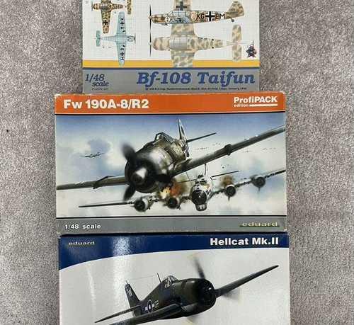 Сборные модели авиации 1:48 Eduard