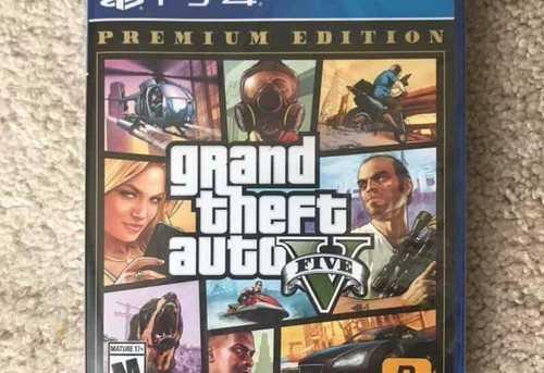 Игра Grand Theft Auto V Premium Online Edition PS4