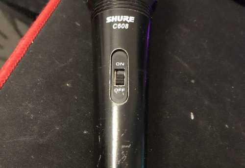 Shure C608-N микрофон динамический