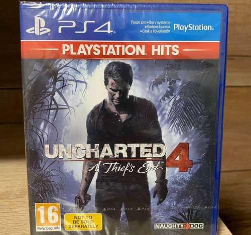 Uncharted 4 путь вора ps4 диск новый