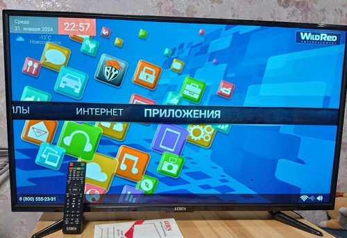 SMART TV 39" USB Телевизор Leben LED39RS282T2