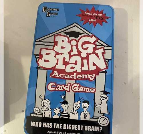 Игра big brain academy card game