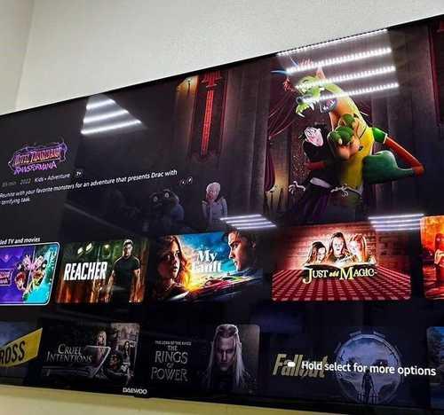 Телевизор LED 55" (139 см) daewoo 4K