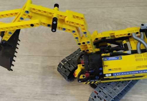 Экскаватор, аналог Lego technic