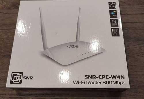Продам новый Wi-fi роутер SNR-CPE-W4N