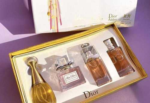 Оригинал женский подарочный набор духов dior