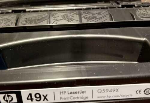 Картридж для лазерного принтера HP 49X (Q5949X)