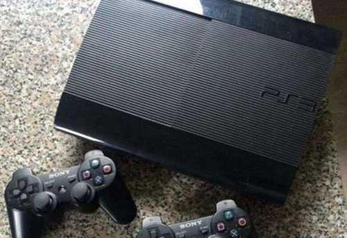 Sony PS3 super slim 45 игр прошитая