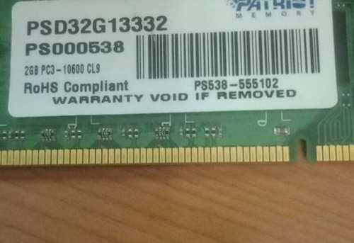 Оперативная память PSD32G13332- 2GB