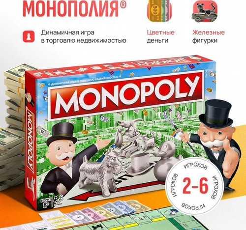 Игра настольная Монополия классическая