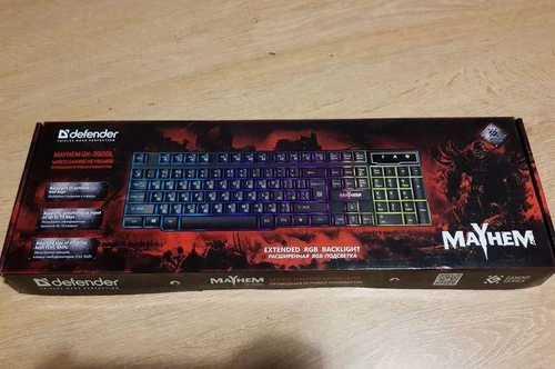 Клавиатура игровая Defender Mayhem GK-360DL