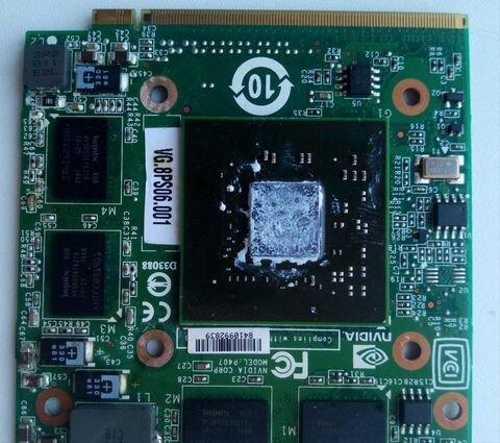 Графический адаптер nvidia GeForce 8600M GS