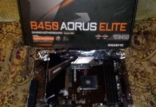 AM4 Aorus B450 Elite рабочая, можно проверить