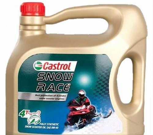 Моторное масло Castrol Snow Race 4T 0W-40 4л