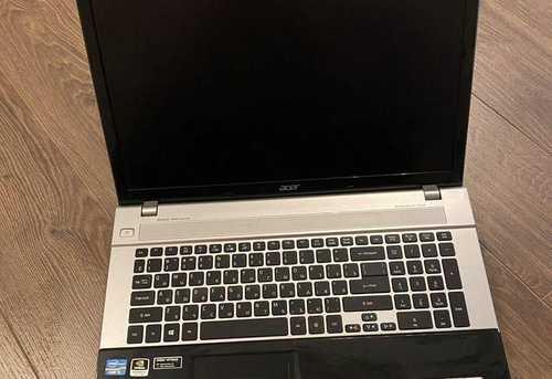 Не вкл Acer v3-771 17”/i5-3210m