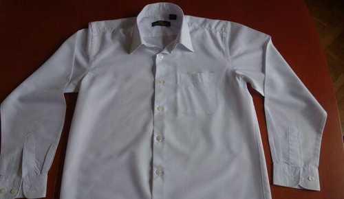 Школьная белая рубашка 11-12 лет (р.146-152)