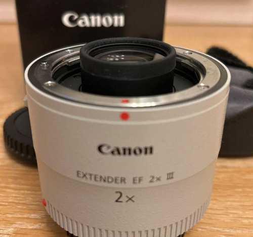 Телеконвертер Canon Extender EF 2x III