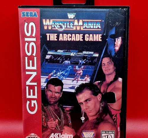 Wrestlemania: The Arcade Game sega Genesis ntsc-U