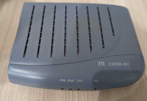 Adsl модем ZTE zxdsl 831