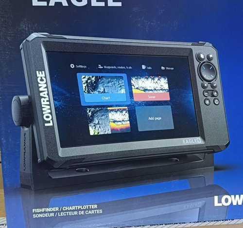 Эхолот Lowrance eagle 9 tripleshot hd