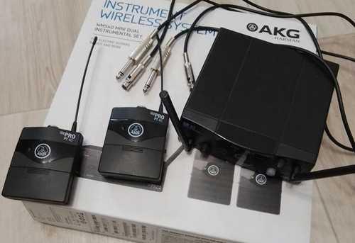 AKG WMS40 mini dual инструментальная радиосистема