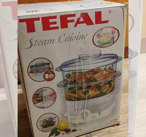 Пароварка новая tefal vc 1001