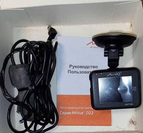 Видеорегистратор mio с gps D 22