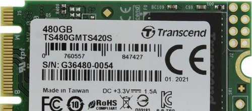 SSD Transcend mts420s 480 Гб ts480gmts420s M.2 SAT
