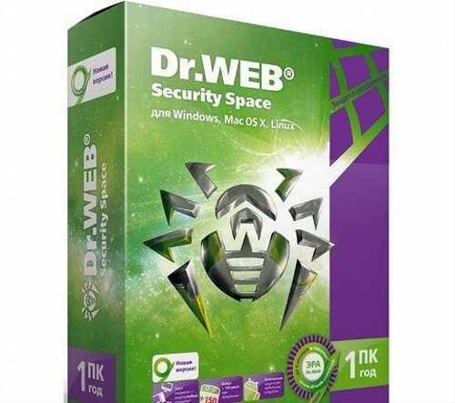 Антивирус Dr.Web Security Space (1 пк на #91480
