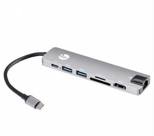 Vcom CU4351 Адаптер Type-Cm -hdmi A(f) 4K30Hz+USB3