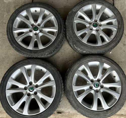 Диски с резиной 225/45 R17 на VAG